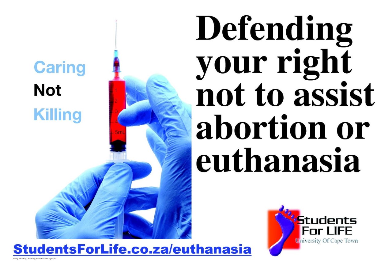 Euthanasia posters to print & share | UCT Students for Life