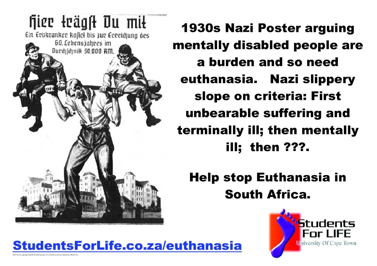 Euthanasia posters to print & share | UCT Students for Life